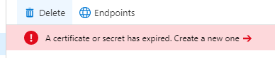 Fix The provided client secret keys are expired in Azure let’s encrypt ...