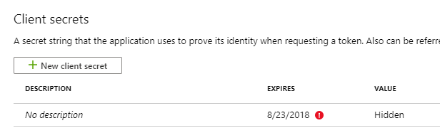 Fix The Provided Client Secret Keys Are Expired In Azure Let S Encrypt Mike Says Meh